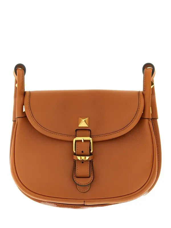 Valentino Garavani Flaneuse Shoulder Bag - Brown