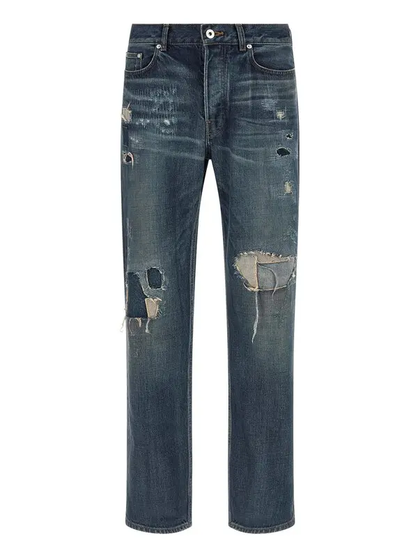 J.W.ANDERSON Japanese Denim Jeans - Blue
