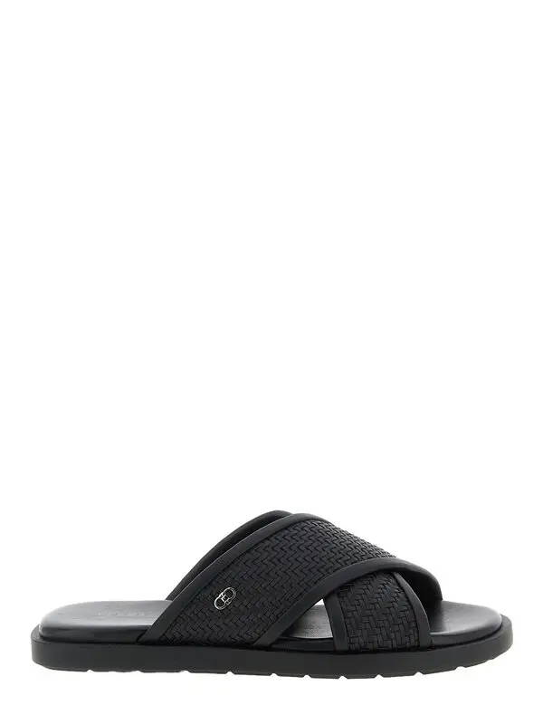 FERRAGAMO Brise Sandals - Black