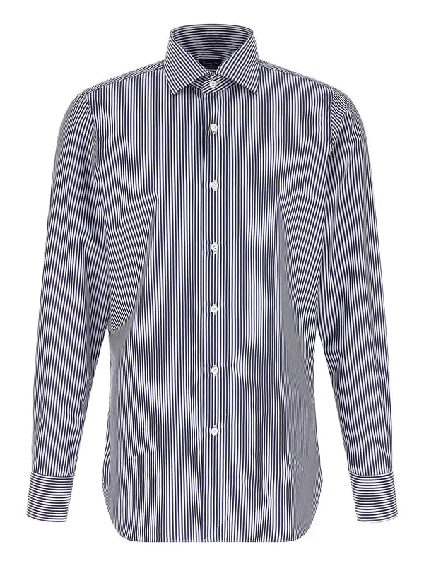FINAMORE 1925 Napoli' Shirt - Blue