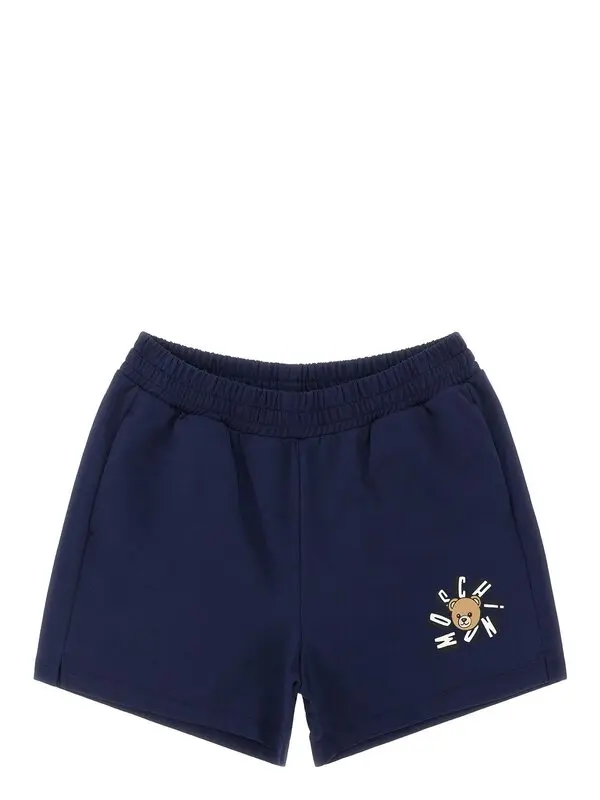 MOSCHINO KID TEEN Bermuda Shorts - Blue