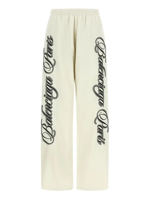 Balenciaga Cursive Reversible Pants - Multi