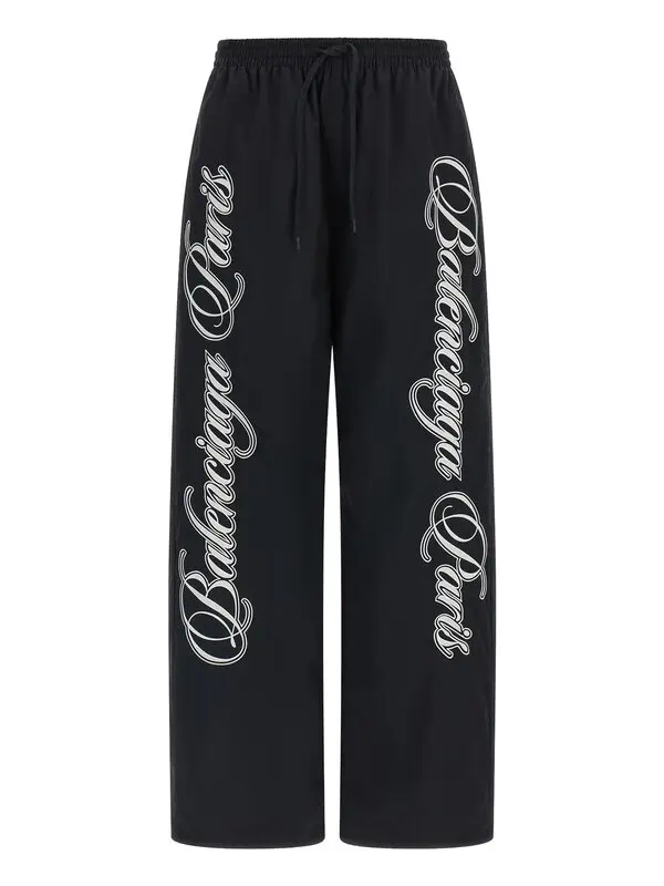 Balenciaga Cursive Reversible Track Pants - Multi