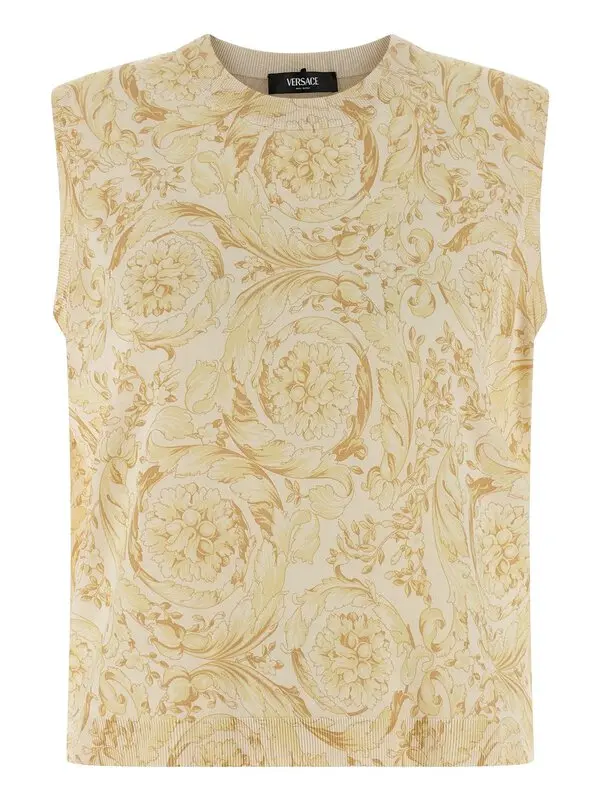 Versace Barocco Vest - Yellow