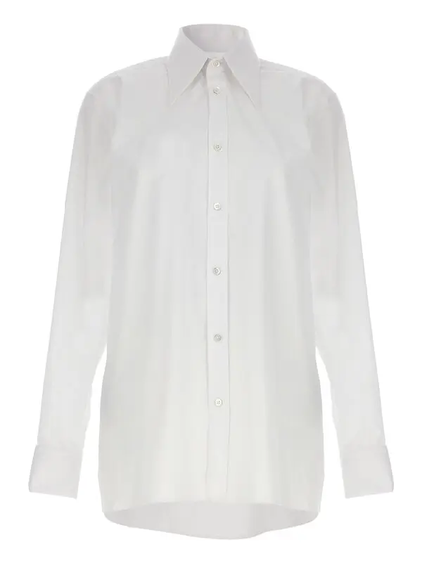MAISON MARGIELA Long Shirt - White