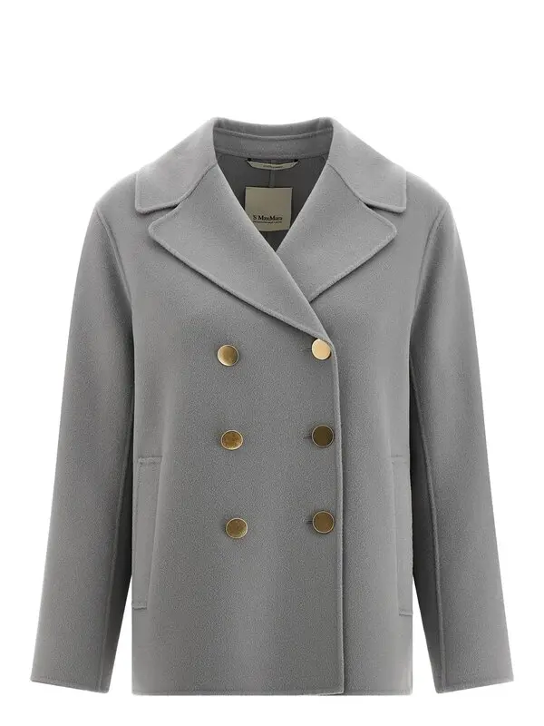 Max Mara Smmmargot Wool Blazer - Gray