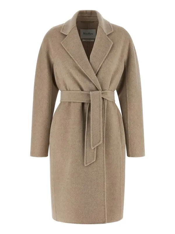 Max Mara Cashmere Midi Coat - Beige