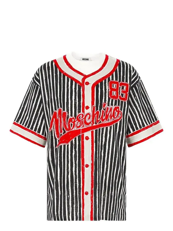 Moschino Trompe-l'ail Print T-shirt - Multi