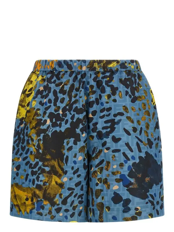 Fendi Falena Shorts - Blue