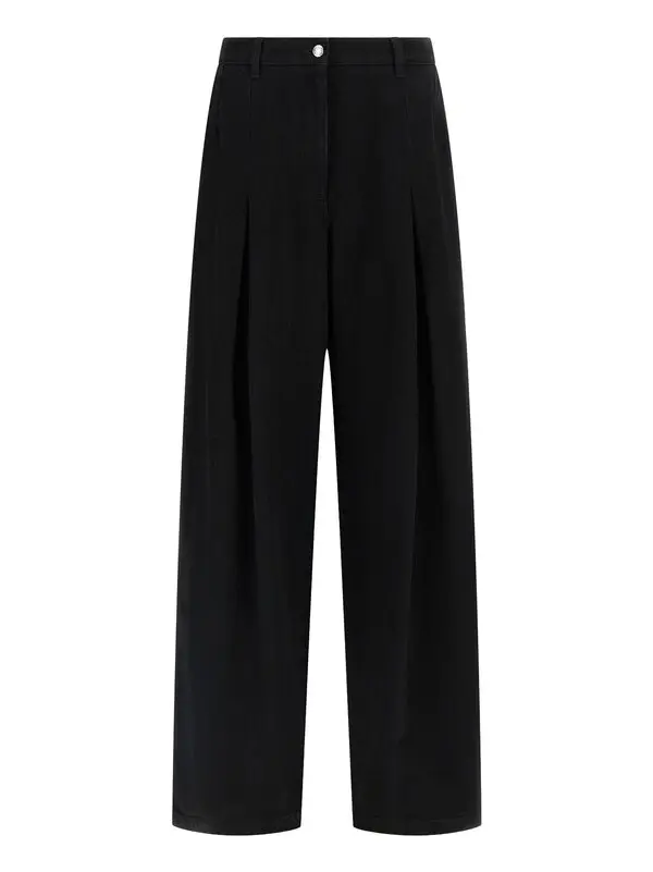 Dolce & Gabbana Shara Denim Pants - Black