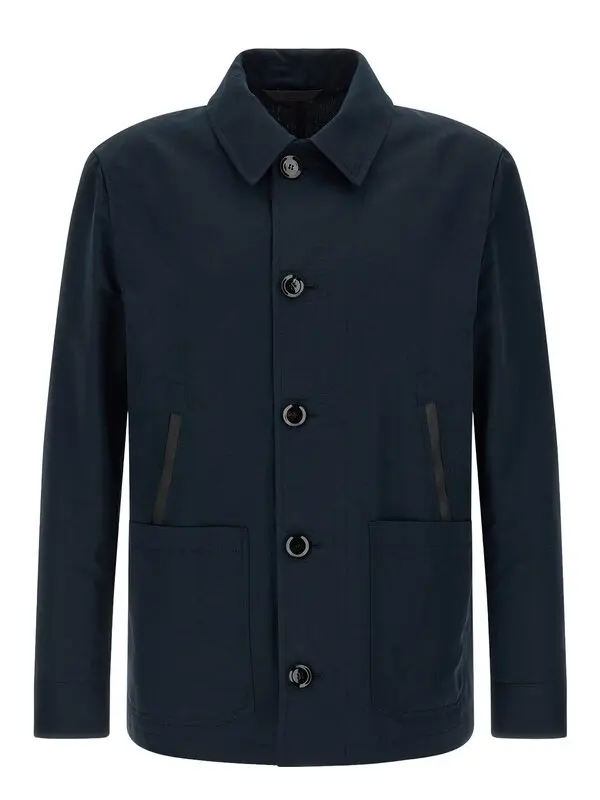 Brioni Desert' Jacket - Blue