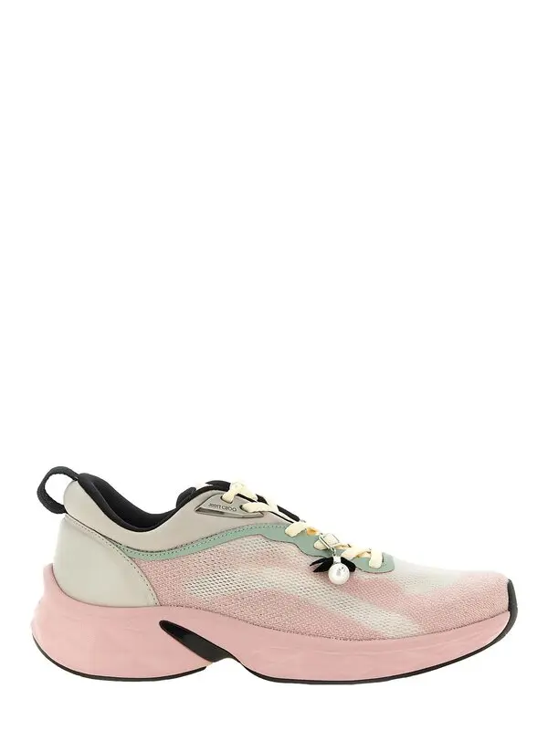 JIMMY CHOO Diamond Run Sneakers - Pink