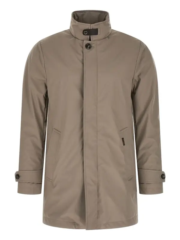 MOORER Duca Technical Fabric Jacket - Gray