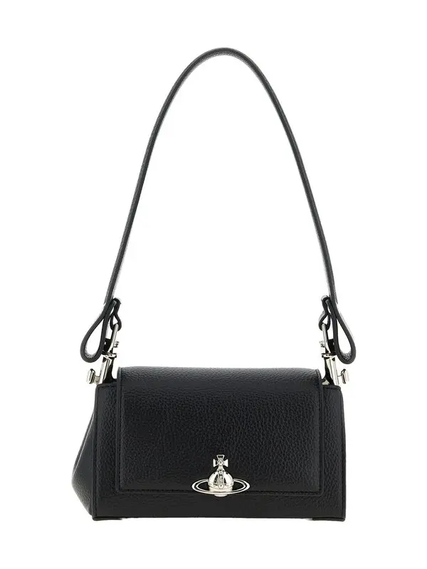 VIVIENNE WESTWOOD Hazel Small Shoulder Bag - Black
