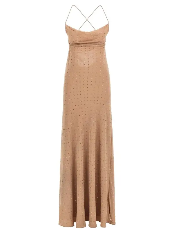 Pinko Slip Dress - Beige