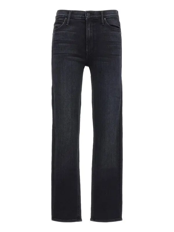 MOTHER The Mid Rise Dazzler Jeans - Black