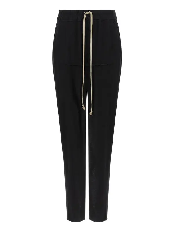 Rick Owens Pull On Sliced Pillar' Skirt - Black