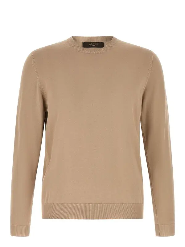 ZANONE Cotton Sweater - Beige