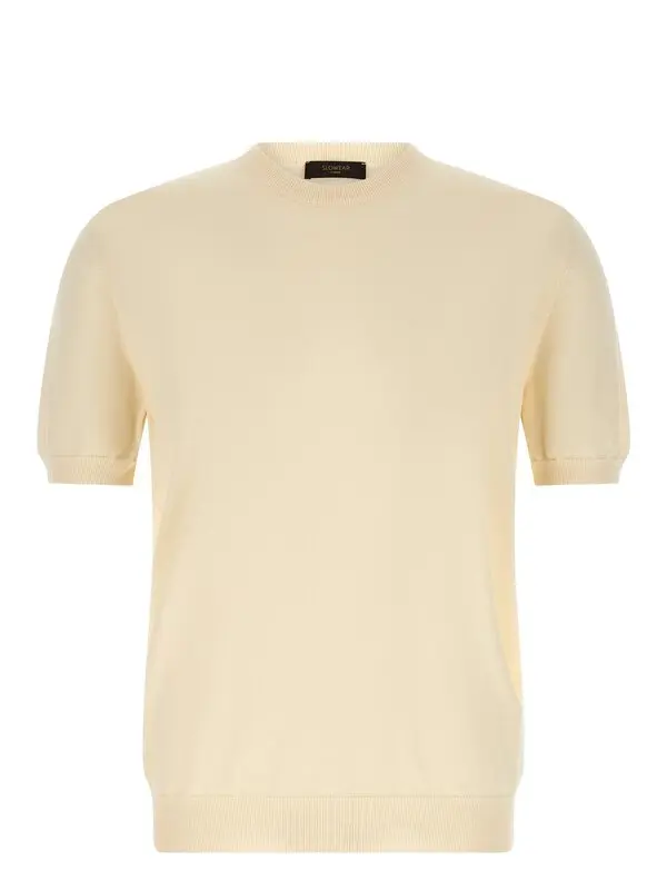 ZANONE Cotton Sweater - Beige