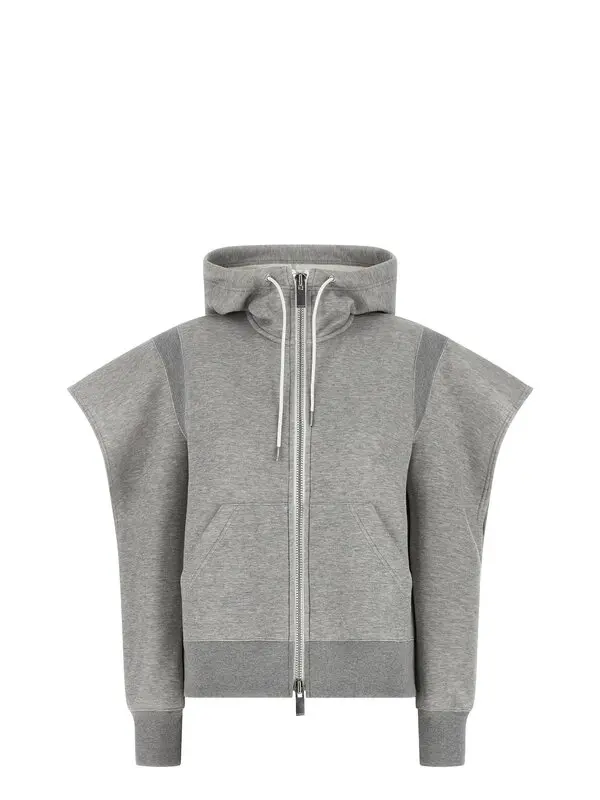 Sacai Sponge Hoodie - Gray
