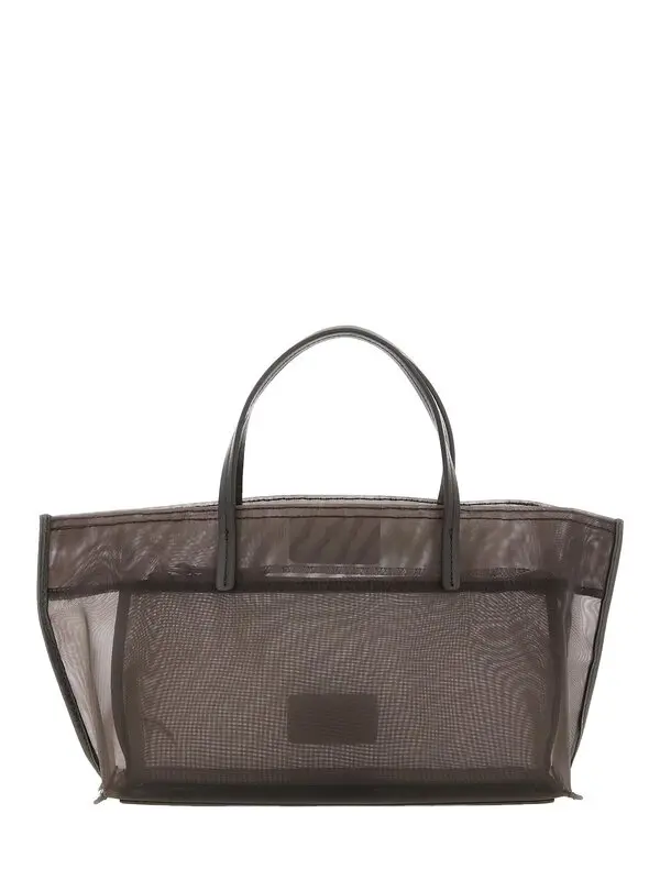 Staud Christos Mini Shopping Bag - Brown