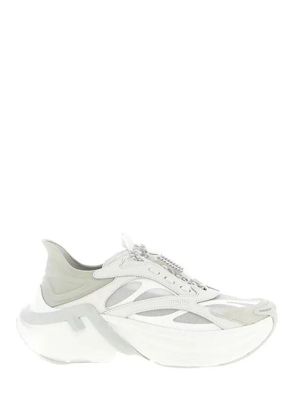 Fendi F-light' Sneakers - Gray