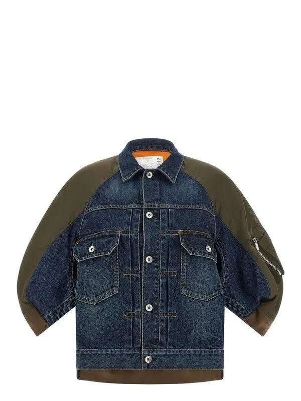 Sacai Hybrid Bomber Jacket - Multi
