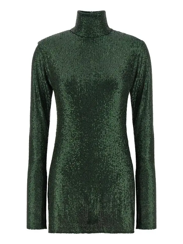 Norma Kamali Pickleball' Dress - Green