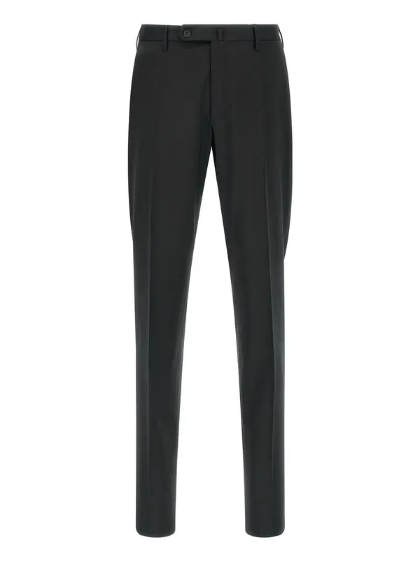 Incotex Modello 35 Cool Wool Trousers - Black