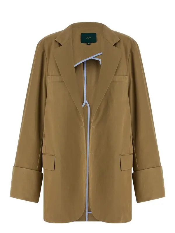 MAISON JEJIA Birkin Blazer - Beige