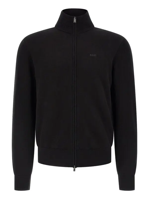 Hugo Boss Upalano Cardigan - Black