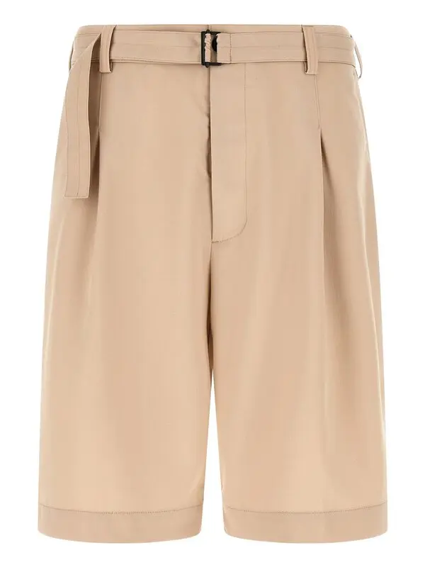 CELLAR DOOR Viper Bermuda Shorts - Beige