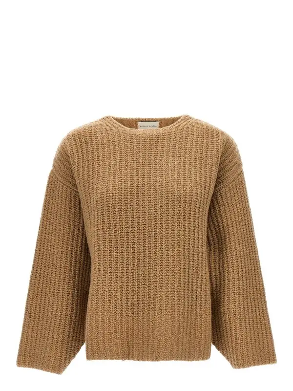 Loulou De Saison Lola Wool Blend Sweater - Beige