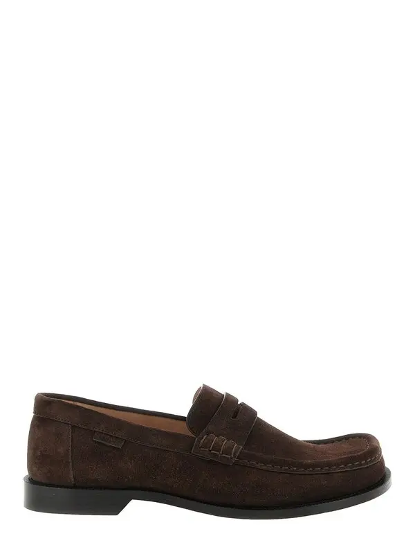 Loewe Campo Suede Loafers - Brown