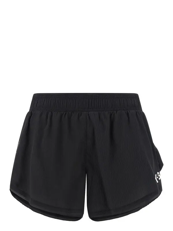 Y3 Logo Shorts - Black