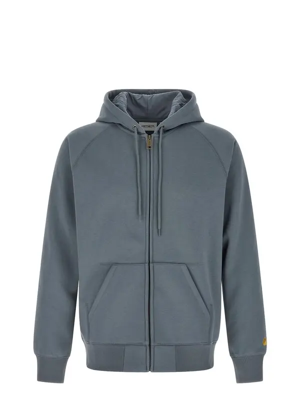 Carhartt Work In Progress Chase' Hoodie - Light Blue