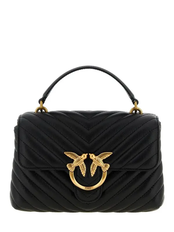 Pinko Mini Lady Love Puff Handbag - Black