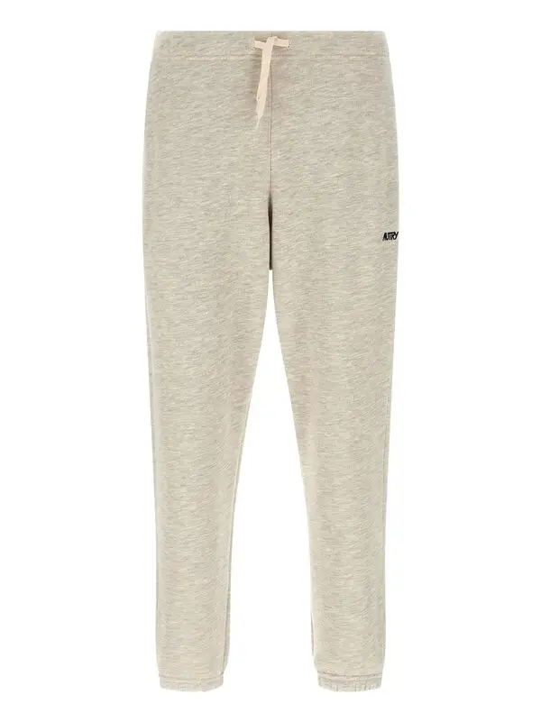 AUTRY Logo Embroidery Joggers - Gray