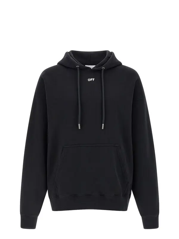 Off-White 3d Spray Arrow Skate Hoodie - Black