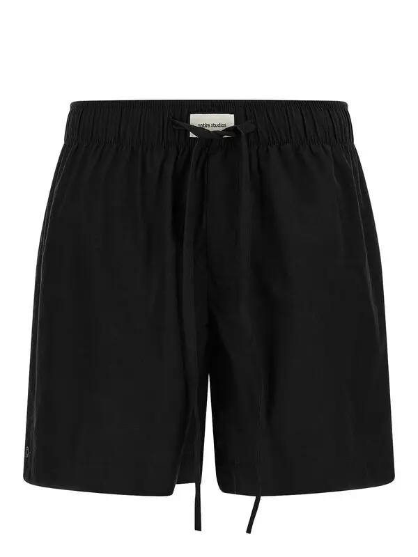 ENTIRE STUDIOS Pajama' Shorts - Black