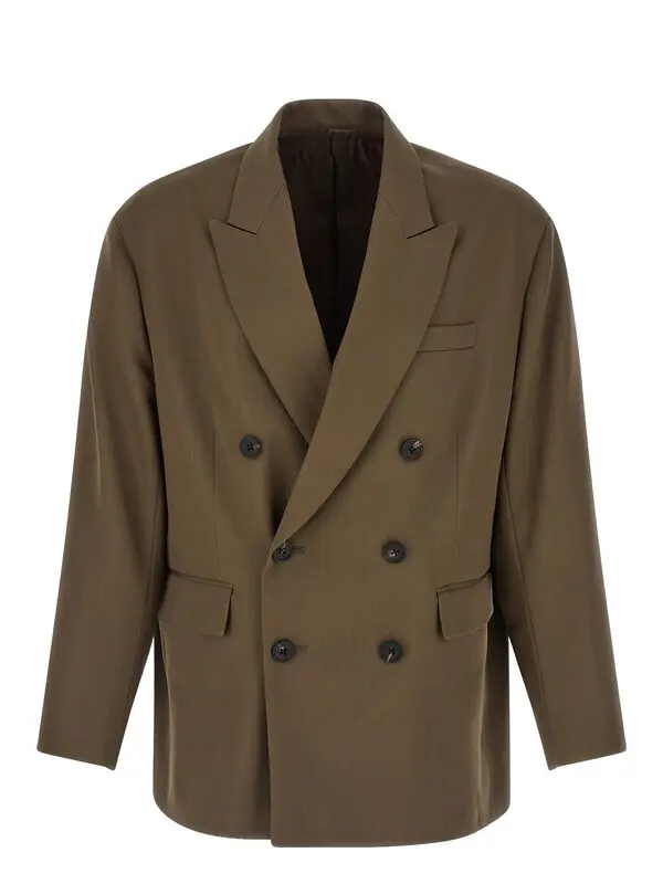 SSSTEIN Double-breasted Blazer - Green