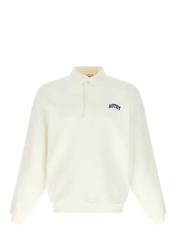 AUTRY College' Polo Shirt - White