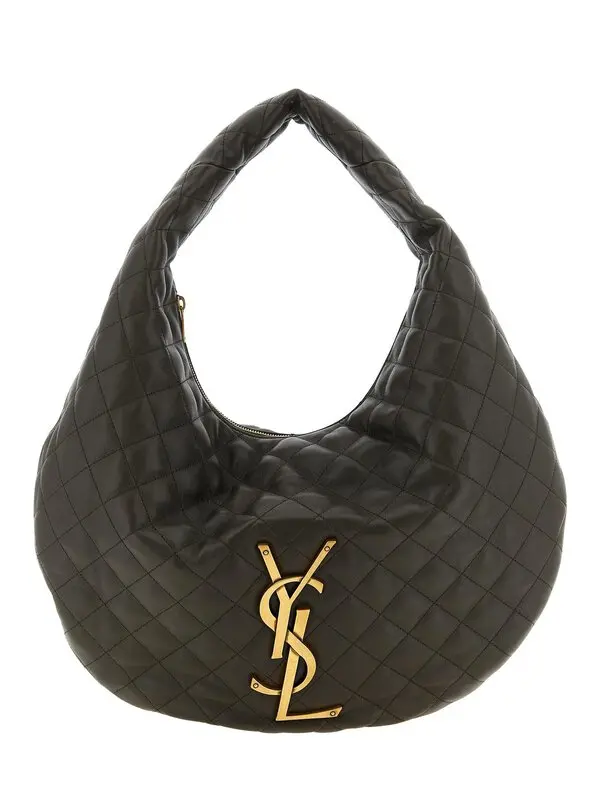 Saint Laurent Hobo Icare Shoulder Bag - Brown