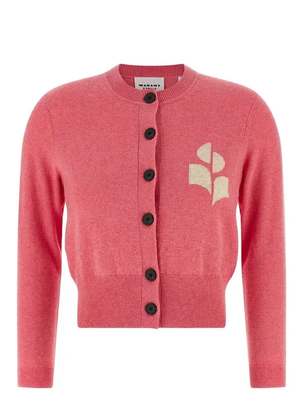 MARANT ETOILE Newton Cardigan - Pink