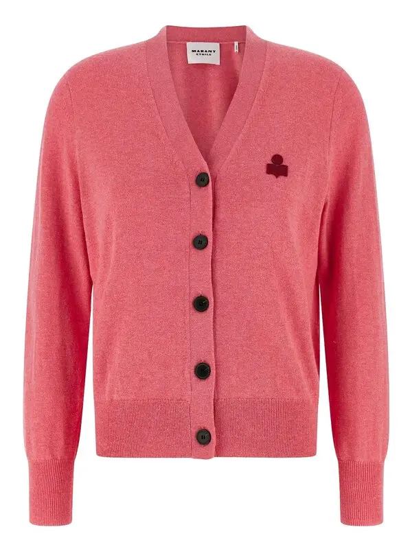 MARANT ETOILE Karina Cardigan - Pink