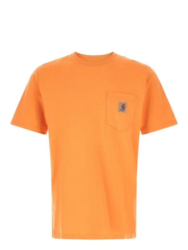 Carhartt Work In Progress Pocket' T-shirt - Orange