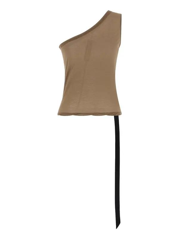 Rick Owens Ziggy Cotton Top - Beige