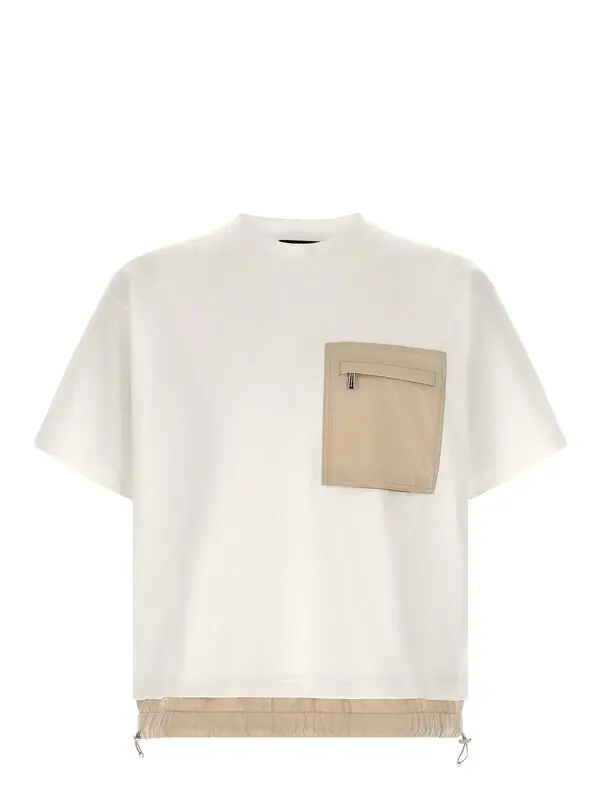 MOORER Samoa Supima Cotton Interlock Jersey T-shirt - Beige