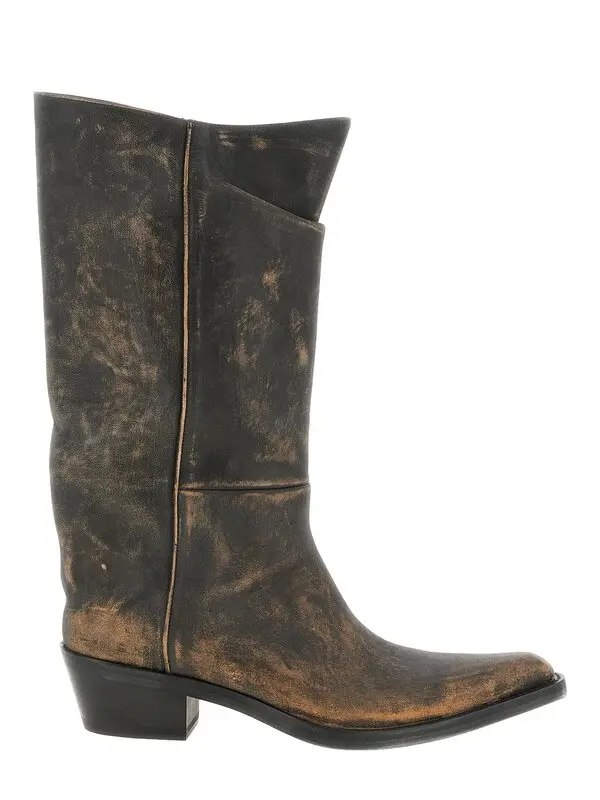 Khaite Clive Boots - Brown