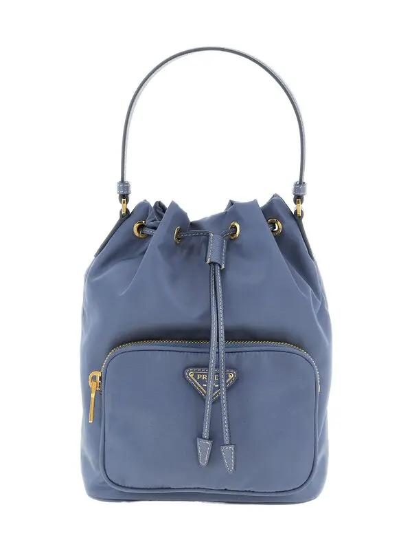 Prada Duet Bucket Bag - Light Blue